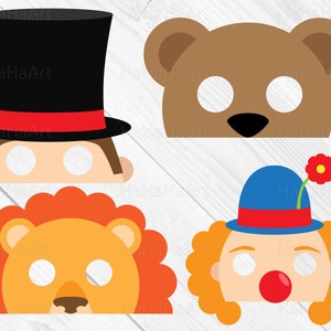 Circus Props Clipart / Cutting Files Svg Png Jpg Digital Graphic Design ...