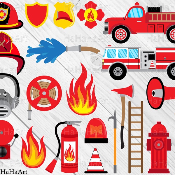 Fireman Firefighter - Etsy