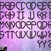 Black Two Letter Heart Alphabet - Cutting Files SVG Eps Dxf Png Jpg ...