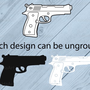 Outline Police Props Designs - Cliparts / Cutting Files Svg Png Jpg Dxf ...