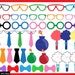 Crazy Lab Props Clipart PDF JPG Digital Graphic Design - Etsy