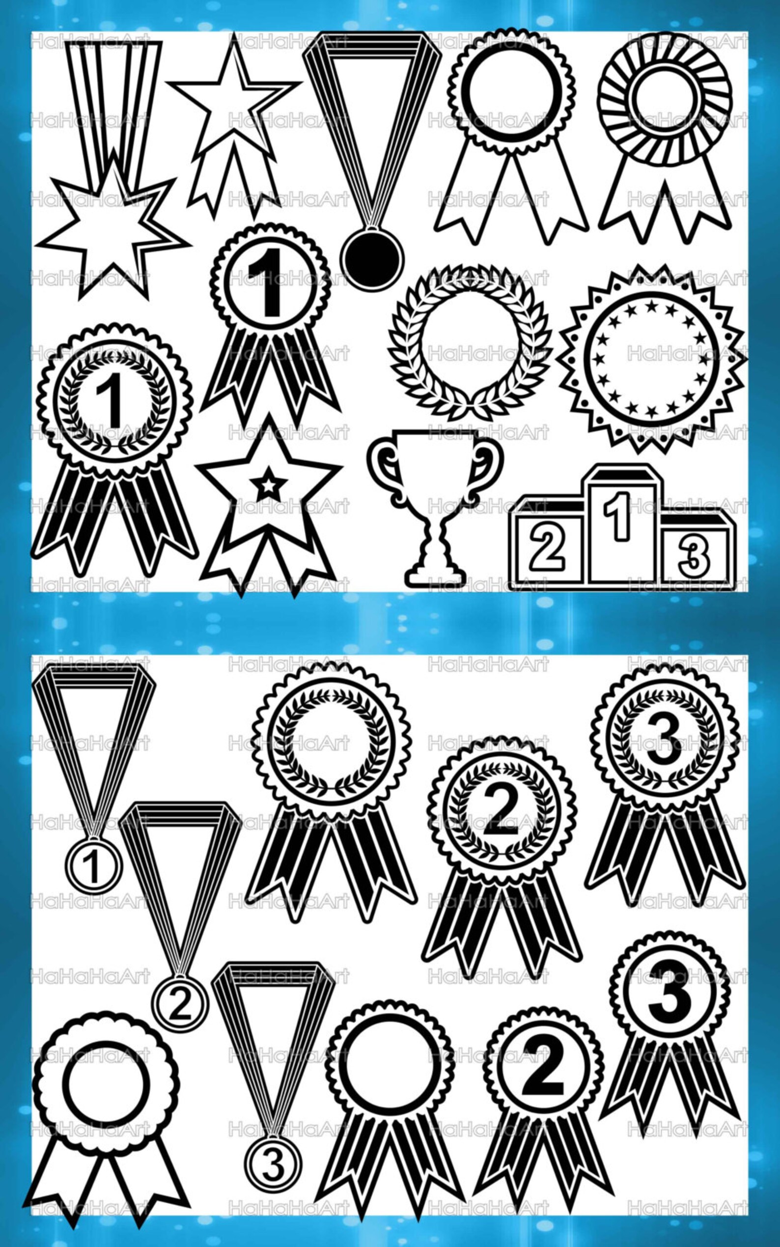 Win Medals Monogram Cutting Files Svg Png Jpg Eps Dxf - Etsy