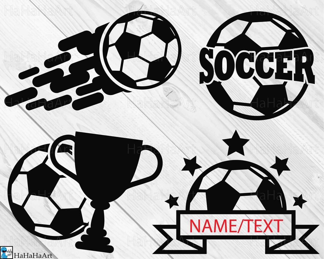 Soccer Designs Clipart / Cutting Files Svg Png Jpg Dxf Eps - Etsy Canada