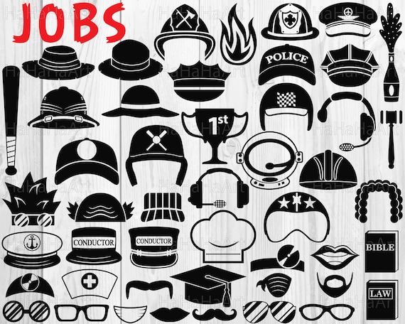 Jobs Monogram Clip art / Cutting Files svg eps dxf png jpg | Etsy
