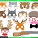 Woodland Animals Props V2 - Clipart PDF JPG Digital Graphic Design ...