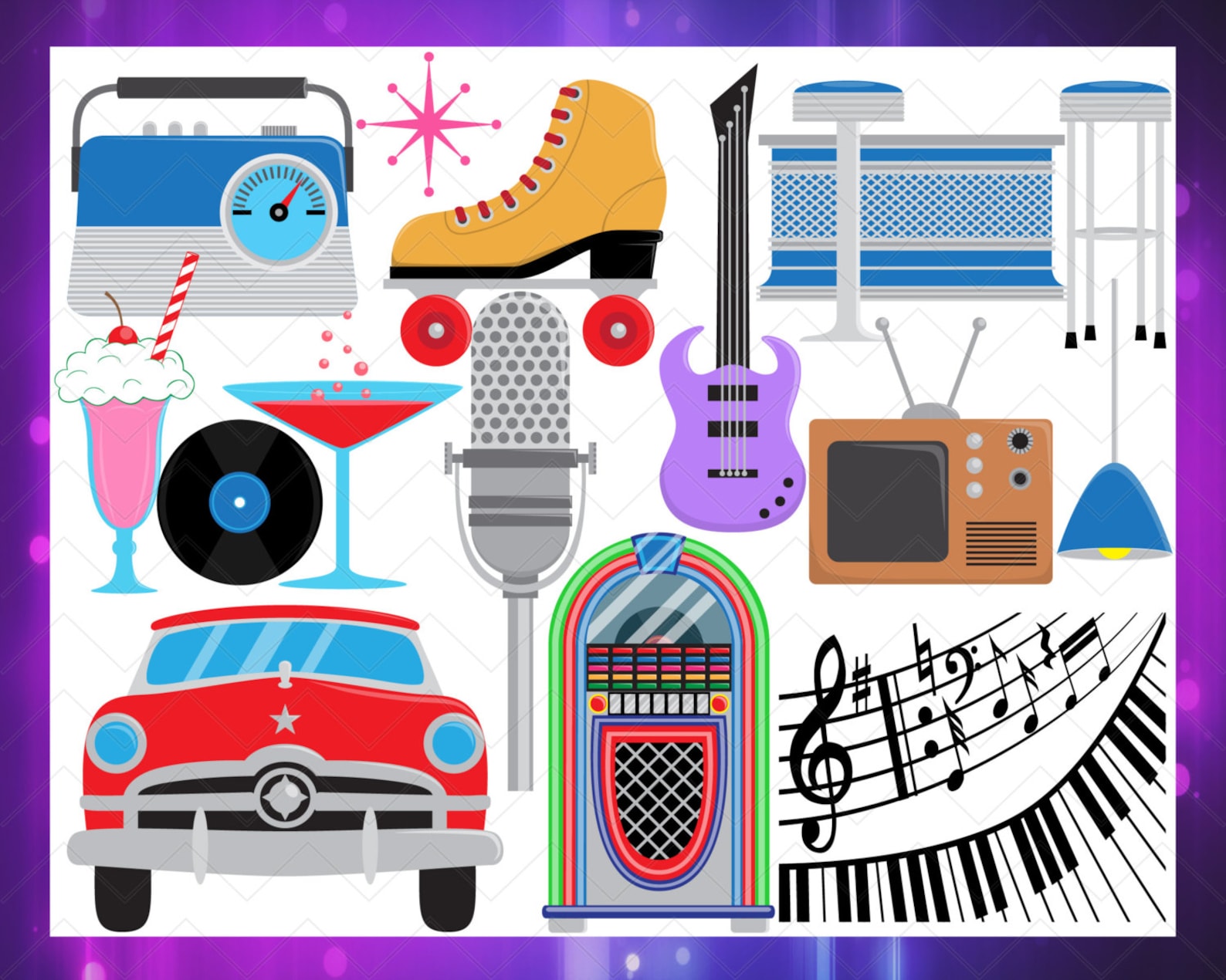 The 50s Are the Best Digital Cutting Files Svg Png Eps Jpg | Etsy