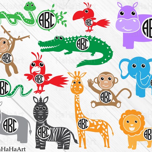 Monogram Crosses Clipart / Cutting Files Svg Png Jpg Dxf - Etsy