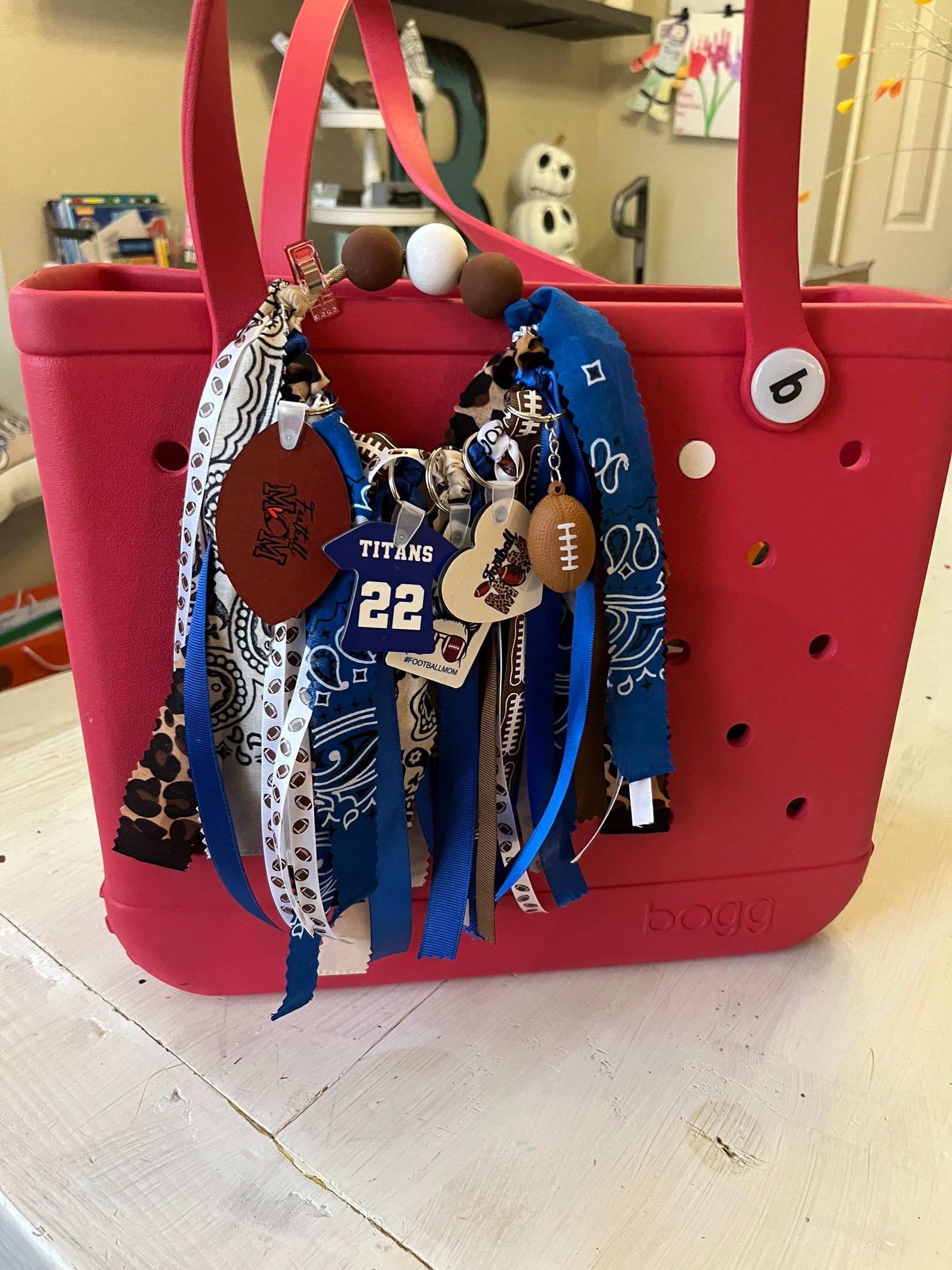 Bogg Bag Tassle Bogg Bag Keychain Bogg Bag Baseball - Etsy