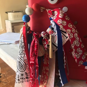 Personalized Bog Bag Tassel/keychain, Baseball Bogg Bag Tassel, Bogg ...