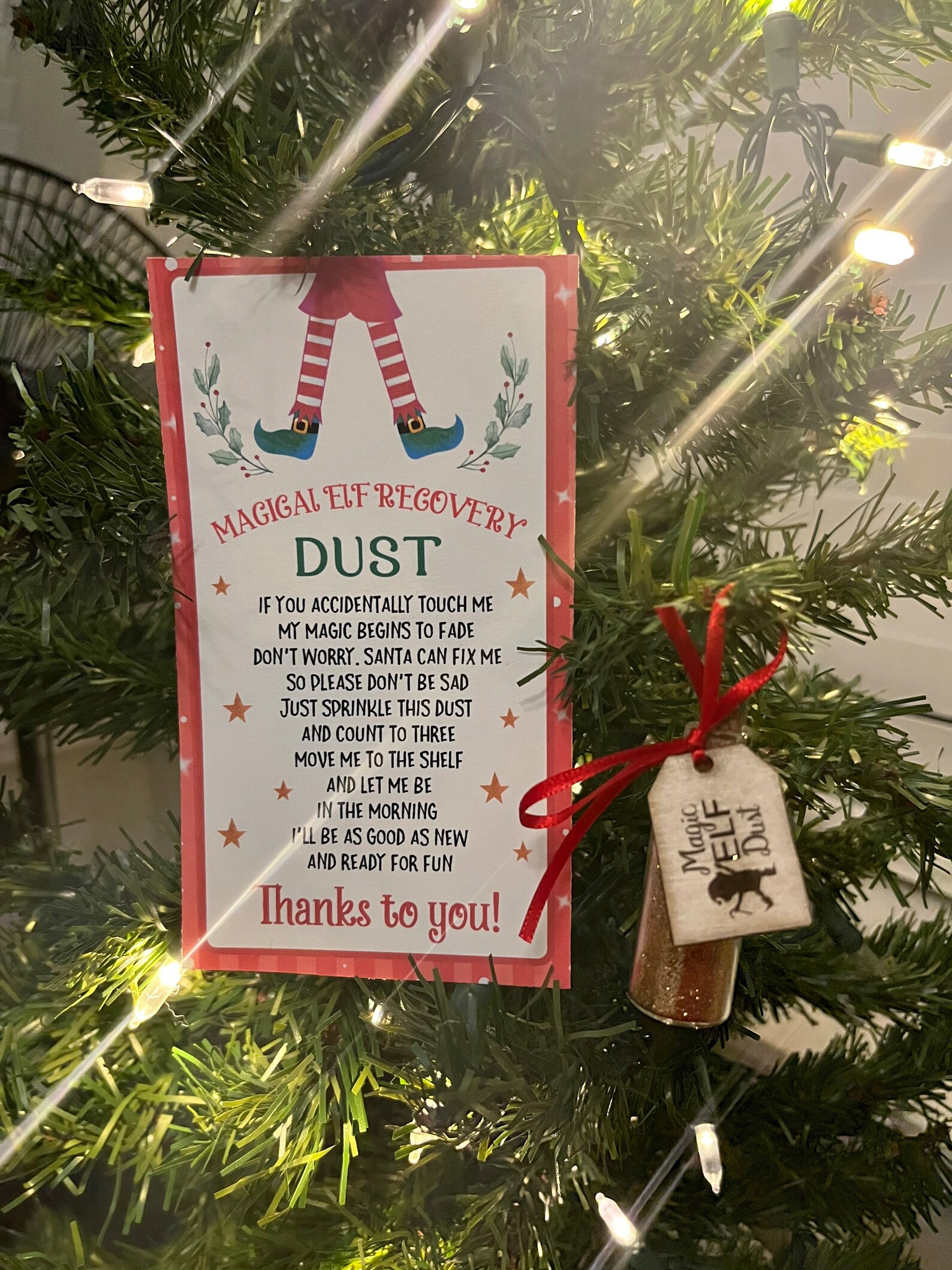 Magic Elf Dust, Elf Dust, Save Your Elf, Elf Medicine - Etsy