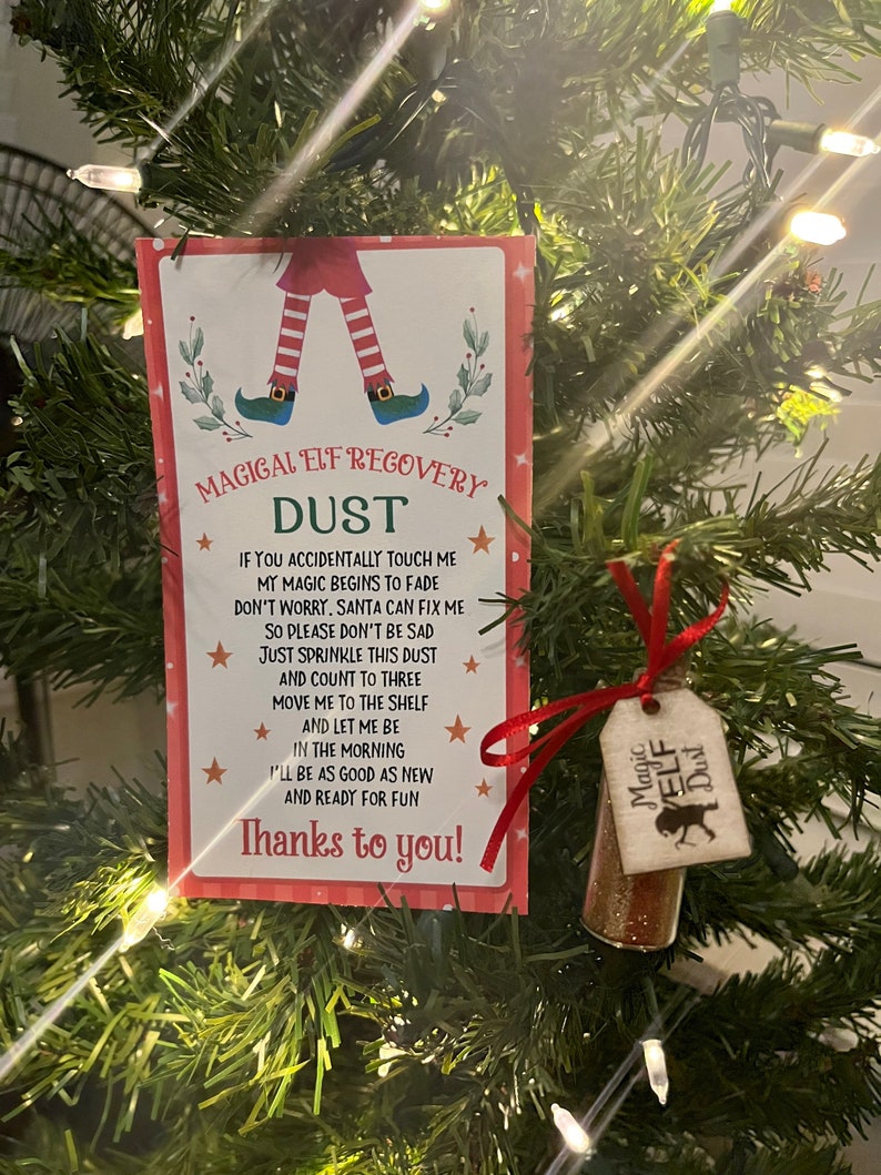 Magic Elf Dust, Elf Dust, Save Your Elf, Elf Medicine - Etsy