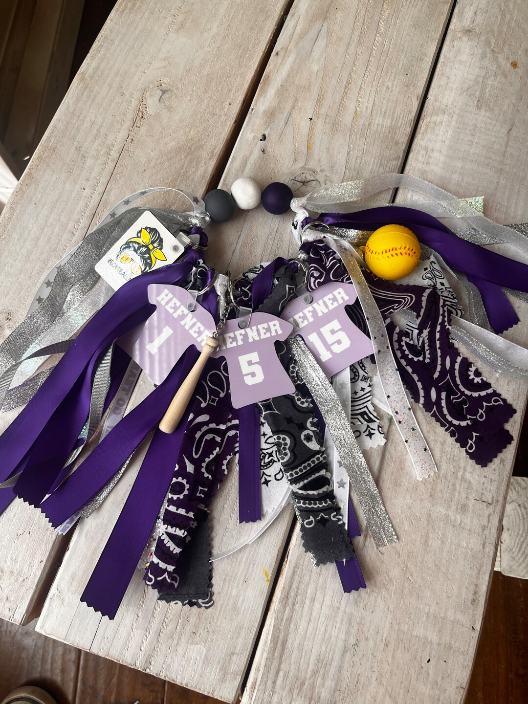 Softball Girls Bogg Bag Tassle, Bogg Bag Tassle, Personalized Bogg Bag ...