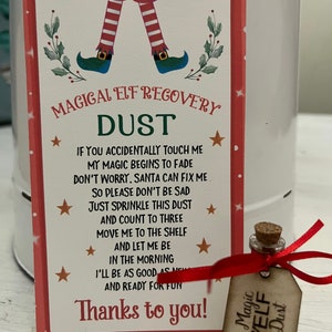 Magic Elf Dust, Elf Dust, Save Your Elf, Elf Medicine - Etsy