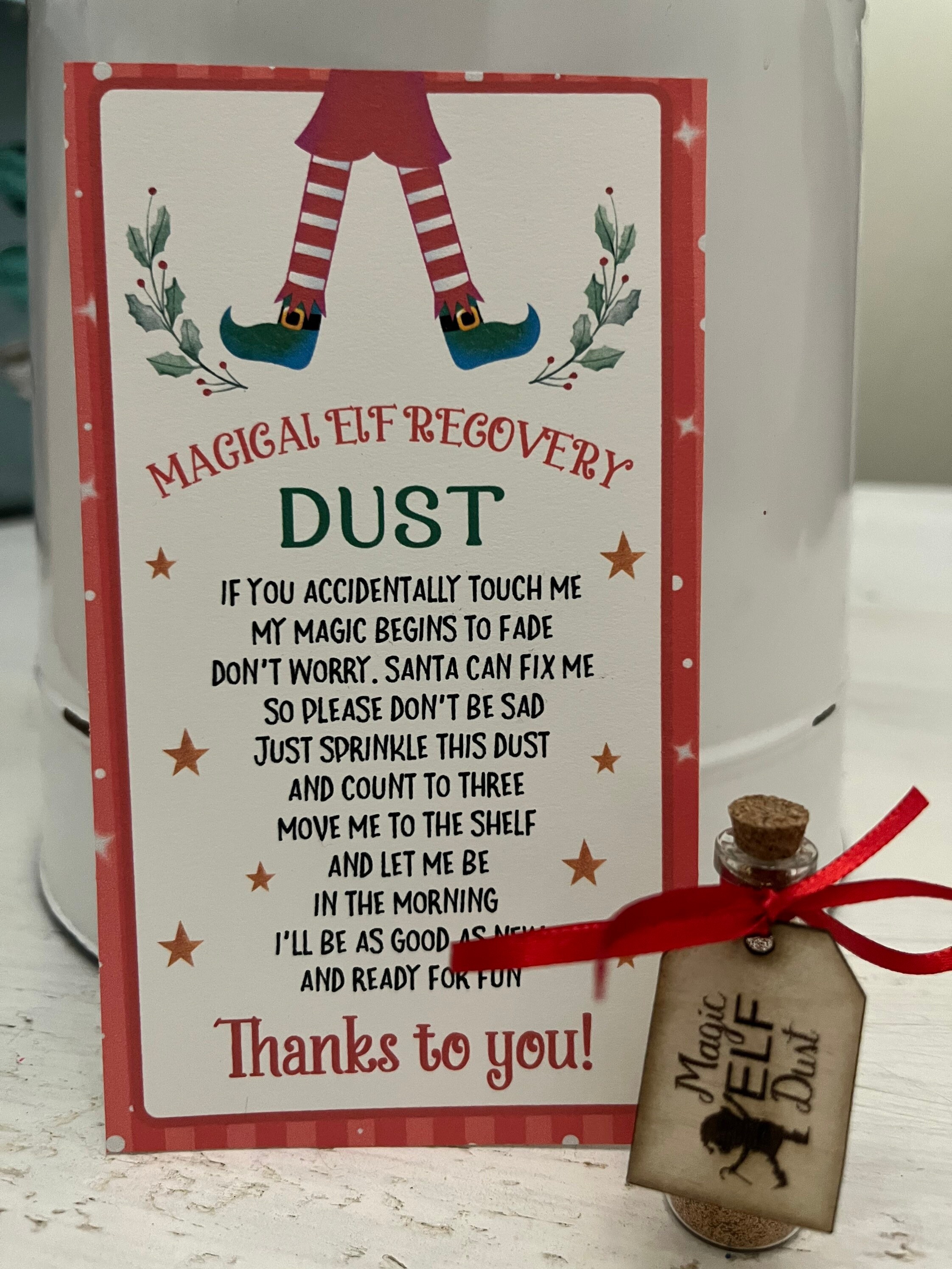 Magic Elf Dust, Elf Dust, Save Your Elf, Elf Medicine - Etsy