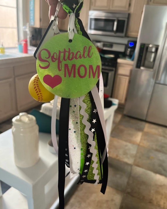 Personalized Bog Bag Tassel/keychain Softball Bogg Bag - Etsy
