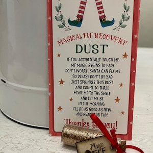 Magic Elf Dust, Elf Dust, Save Your Elf, Elf Medicine - Etsy