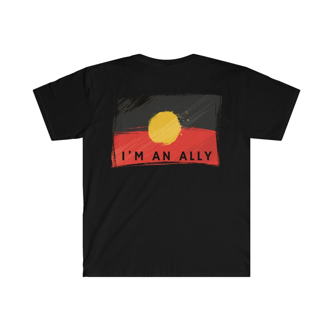 I'm an Ally Aboriginal Flag Aboriginal Flag Ally - Etsy Australia