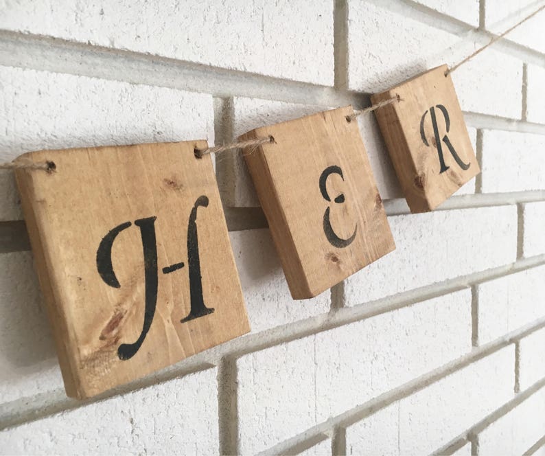 Gather Rustic Wood Block Banner - Etsy