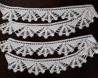 White Crochet Lace | Etsy
