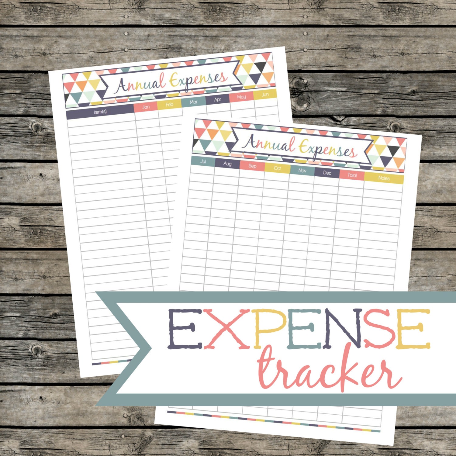 Expense Tracker. Instant Download PDF. 8.5x11. Paper Organization ...