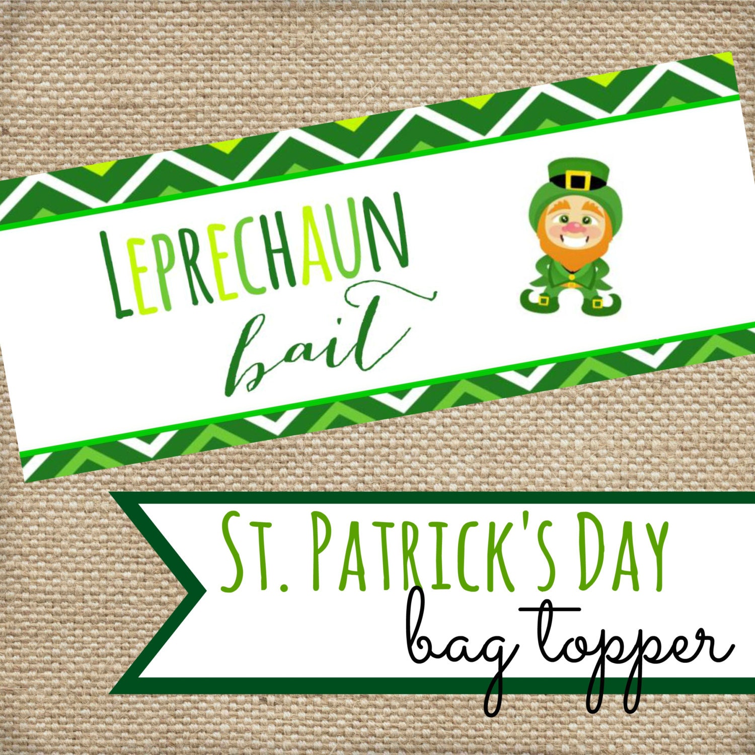 St. Patrick's Day Leprechaun Bait Printable PDF Instant Download, Treat ...