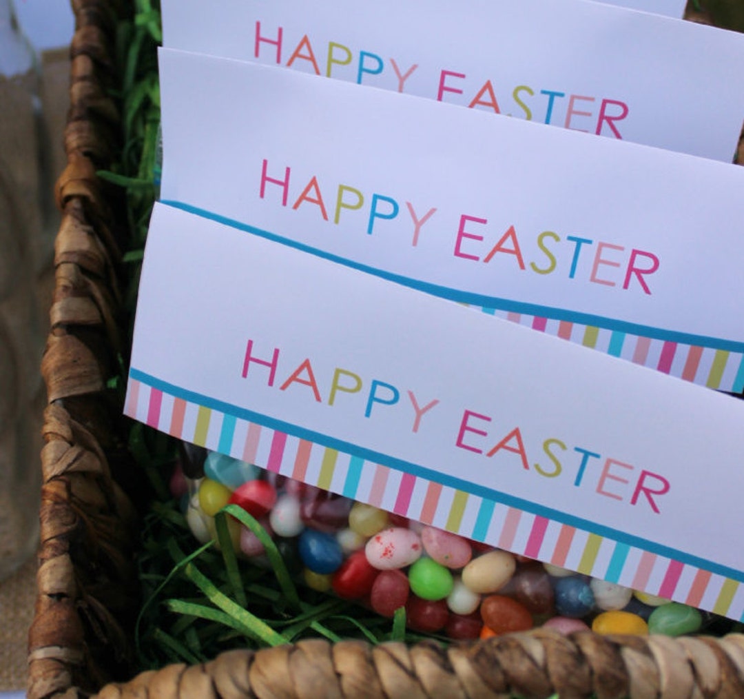 Printable Easter Bag Toppers. INSTANT DOWNLOAD. Party Printables ...