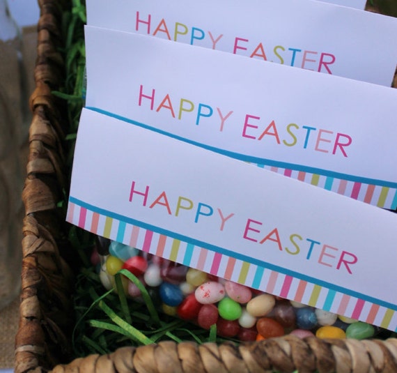 Printable Easter Bag Toppers. INSTANT DOWNLOAD. Party | Etsy