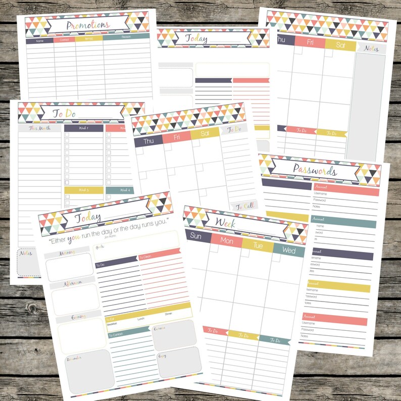Business Planner. Direct Sales Planner. 41 Pages. Instant Download ...