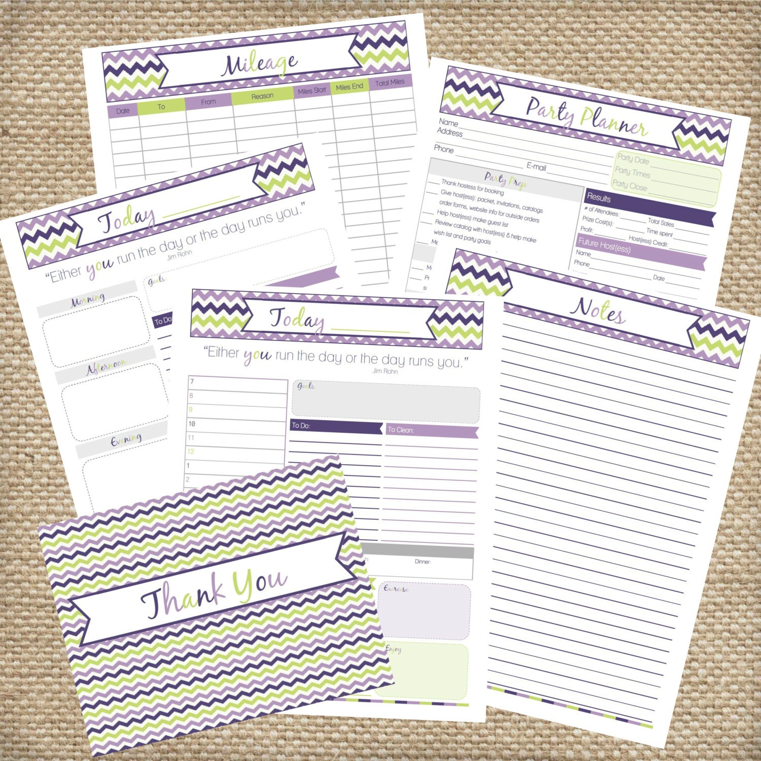 Business Planner. Direct Sales Planner. 39 Pages. Instant Download ...