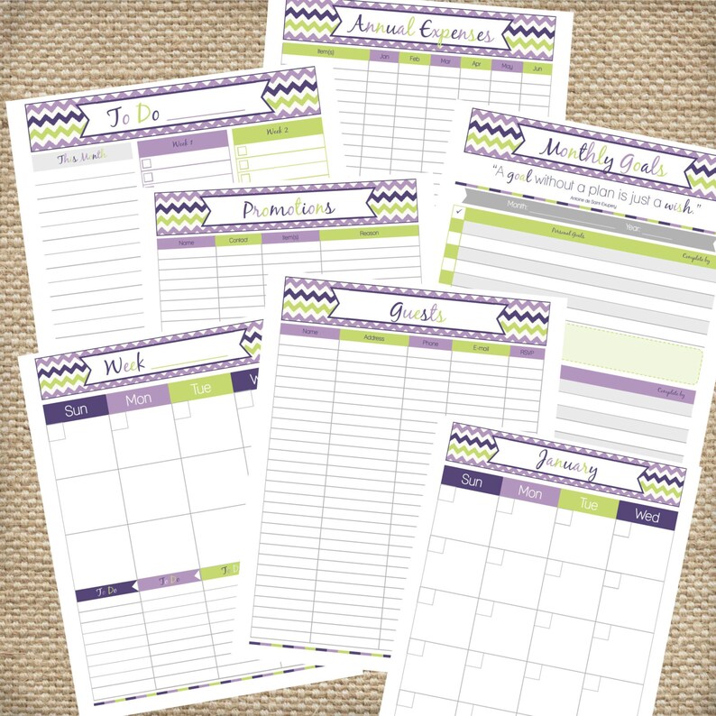 Business Planner. Direct Sales Planner. 39 Pages. Instant Download ...