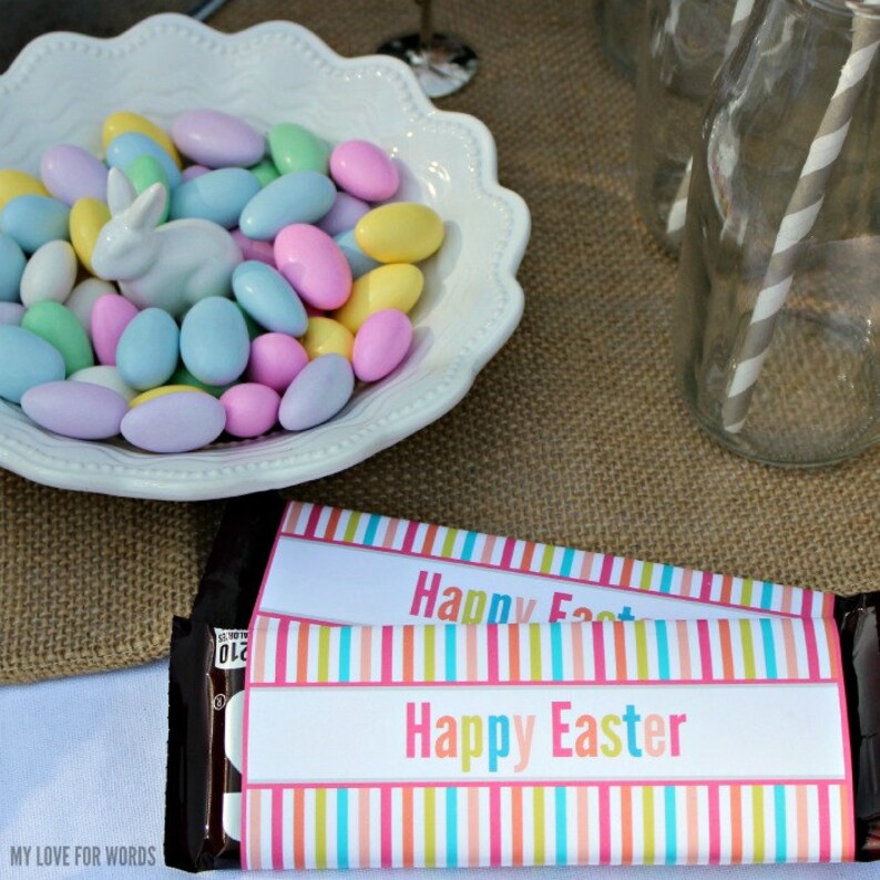 Easter Party Printables. Easter Decor and Decorations. PDF. INSTANT ...