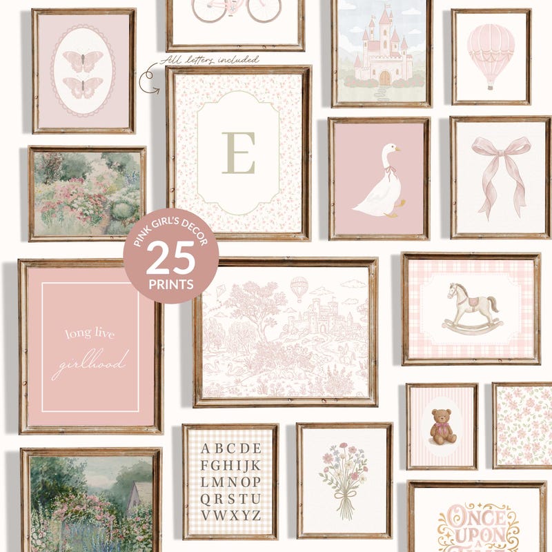 Animal Nursery Decor Pink - Etsy