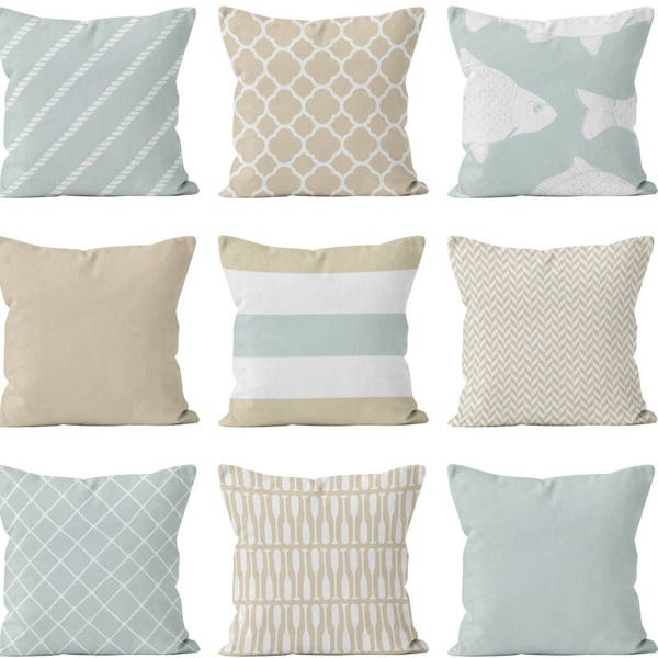 Hamptons Pillow - Etsy