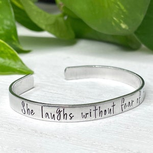 She Laughs Without Fear of the Future Proverbs 31:25 - Etsy