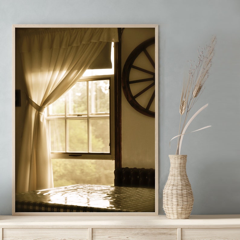 Farm House Print, Picture of Farm Kitchen, Kitchen Photograph, Farm ...