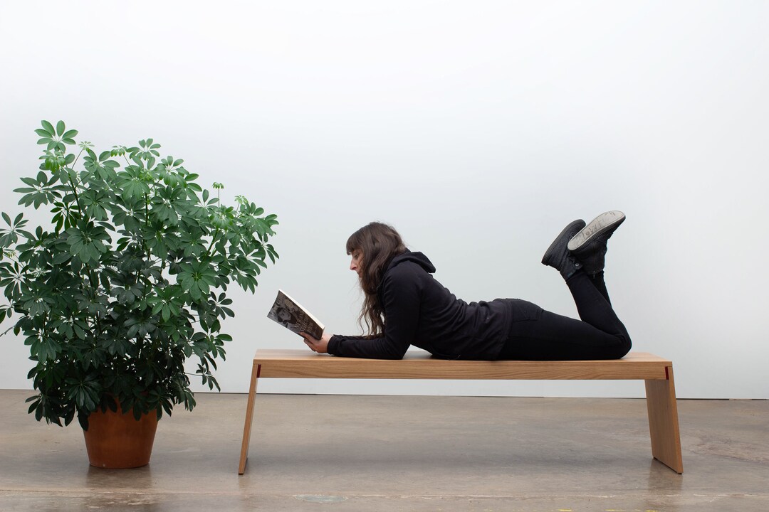 Better Bench Minimalist Modern Solid Wood Bench - Etsy