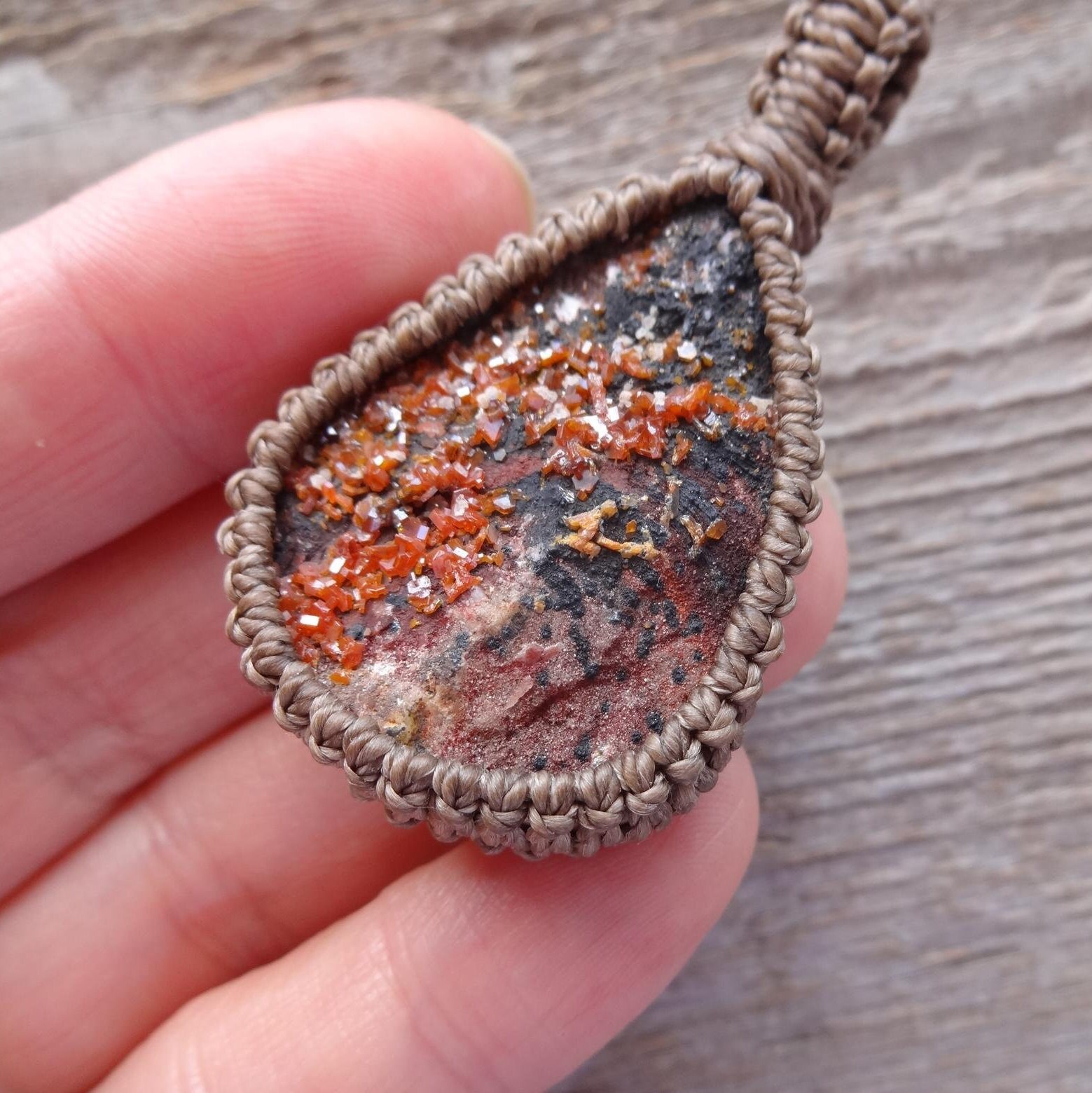 Vanadinite Jewelry