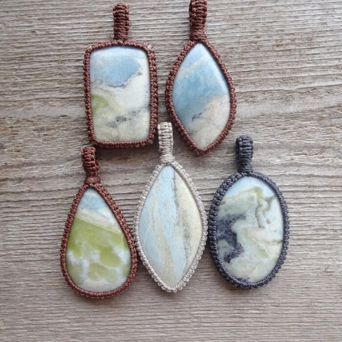 Stone Macrame - Etsy