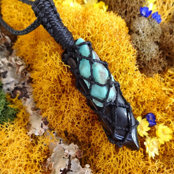 Blue Obsidian - Etsy