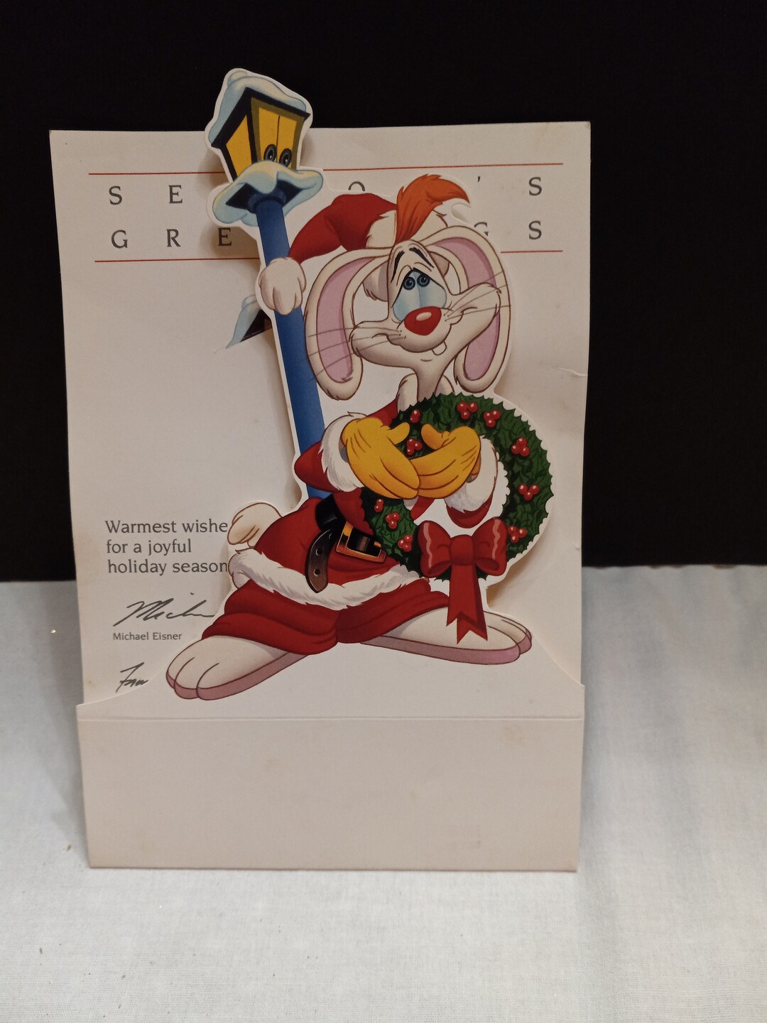 1988 Walt Disney Cast Member Christmas Card - Etsy