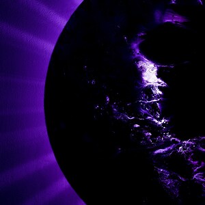 Large Circular Wall Light Round Wall Art, Glass Wall Art Modern ...