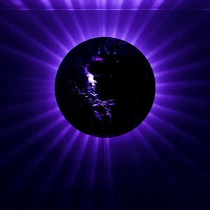 Large Circular Wall Light Round Wall Art, Glass Wall Art Modern ...