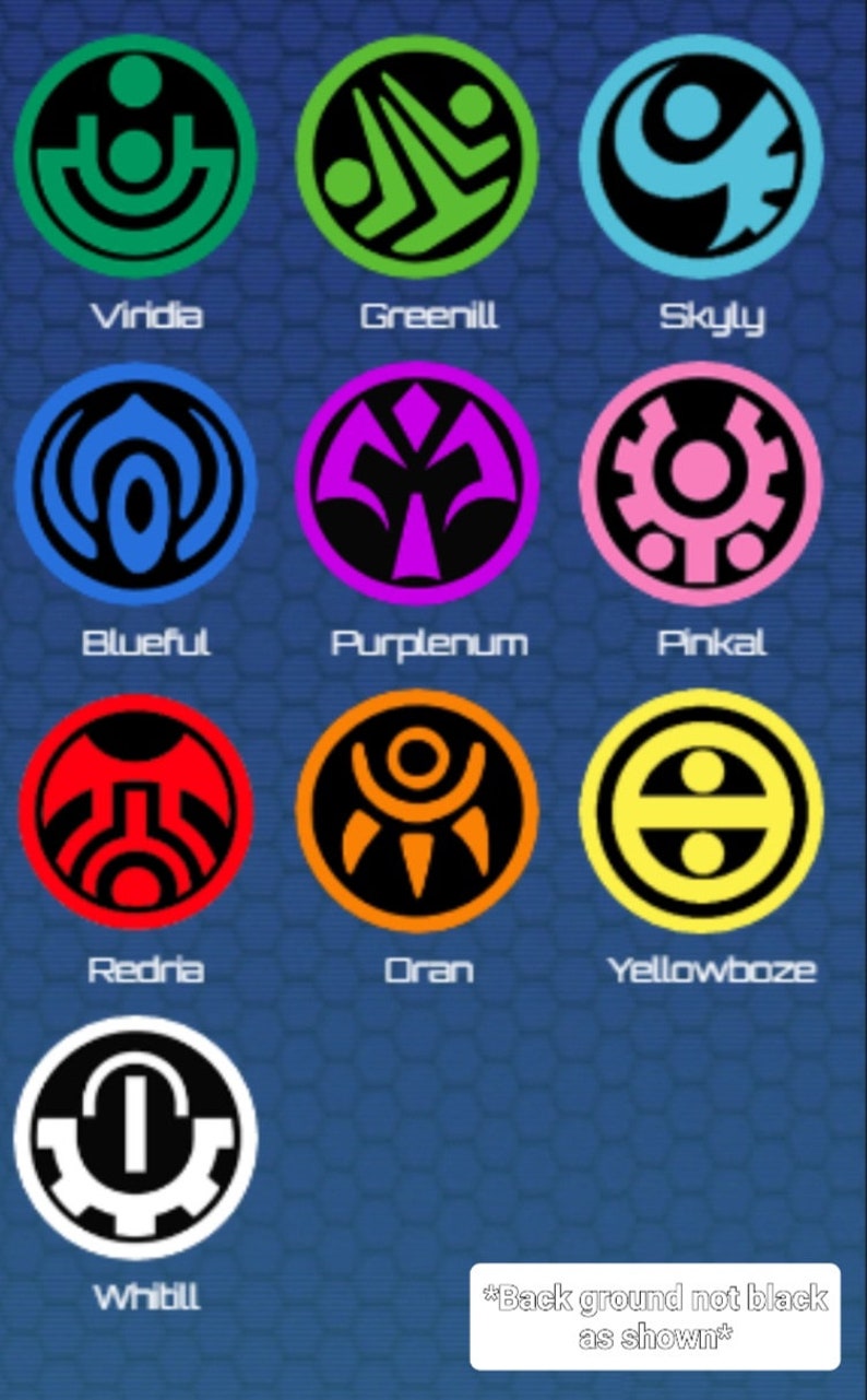 Phantasy Star Section ID Decal - Etsy