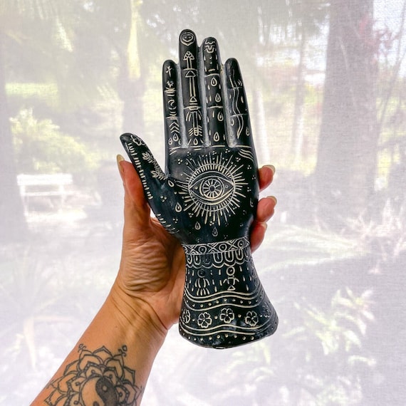 Third Eye Hand Tattoos