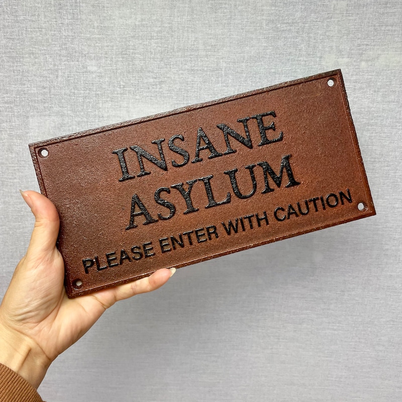 Insane Asylum - Etsy