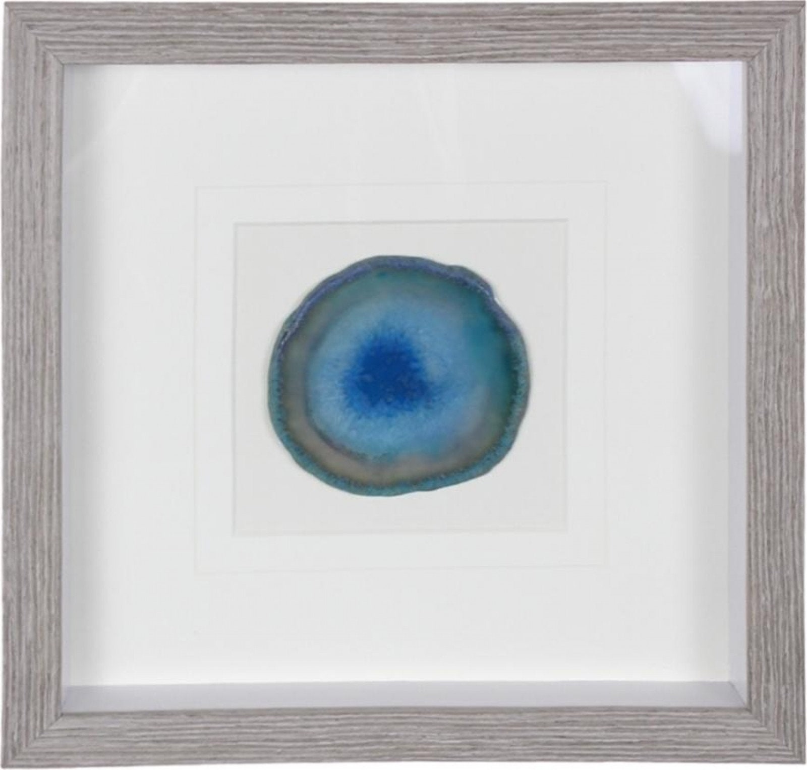Framed Agate Crystal Slice Various Colours | Etsy