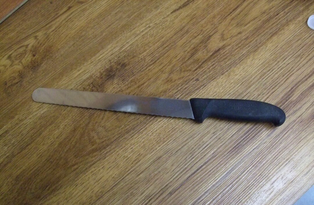 H Forschner Victorinox Fibrox Knife 40640 NSF Serrated Blade - Etsy