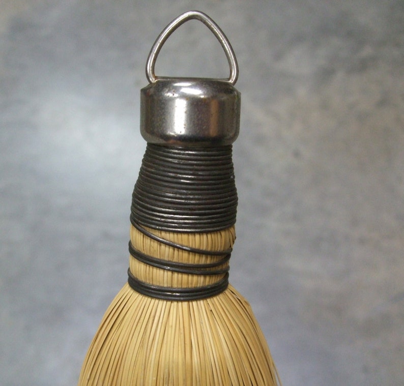 Fits Rite Whisk Broom Straw Corn Strands Wire Wrapped Red - Etsy