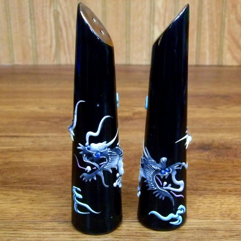 Dragon Salt Shakers - Etsy