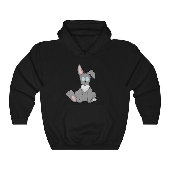 Lucky the Rabbit One Legged Rabbit Custom Made Ironic Hoodie - Etsy